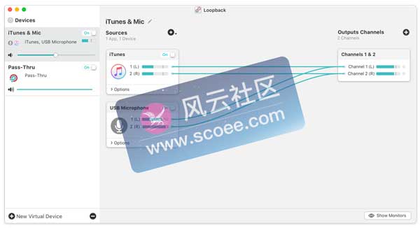 Loopback 2 for Mac 2.0.1 破解版 – 强大的虚拟音频设备工具 - 风云社区