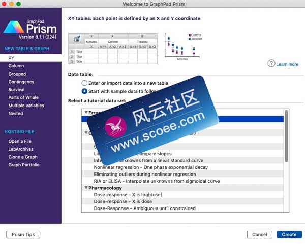 GraphPad Prism 8 for Mac 8.1.1 破解版下载 – 专业强大的医学分析绘图软件 - 风云社区