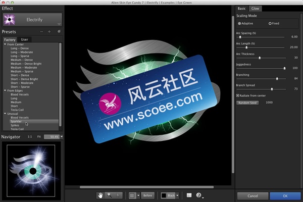Alien Skin Eye Candy for Mac 7.2.2.20 下载 – 强大精美的PS特效滤镜合集 - 风云社区