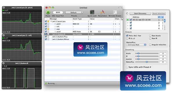Osculator wiimote - pakstart